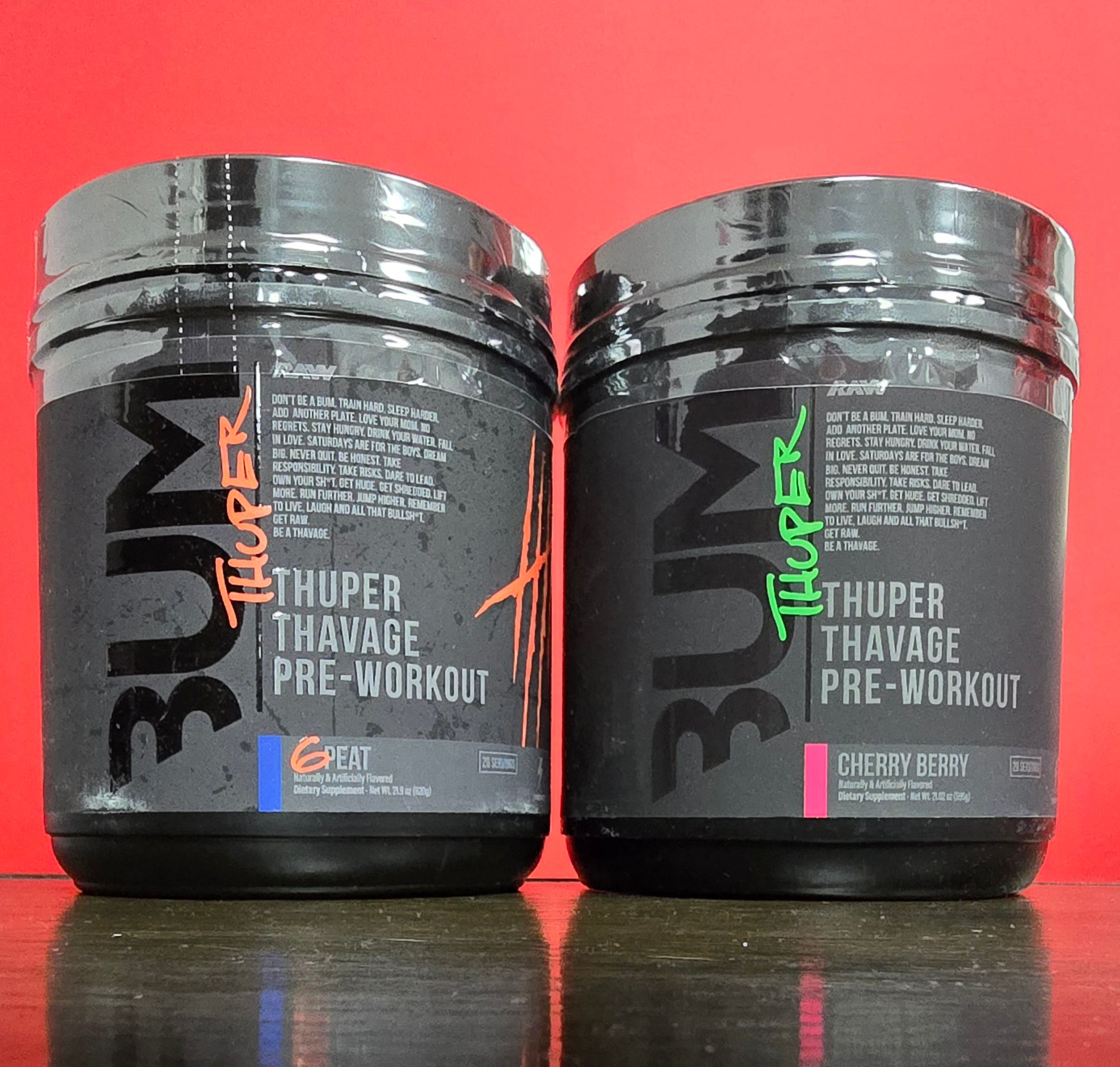 CBUM Thuper Thavage Pre-Workout – Vita Valor Nutrition